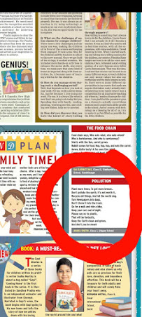 Anaya’s Poem in TOI Student – DREAMS IN SCRIBBLES